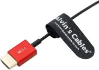 China Alvin's Cables 8K HDMI 2.1 Cable 48Gbps High Speed Ultra Thin HDMI Cable For Atomos Ninja-V 4K-60P 6K-Record, Z-CAM for sale