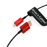 China Alvin's Cables 8K 2.1 HDMI Cable Micro HDMI To HDMI Cable Ultra Thin 48Gbps High Speed For Atomos-Ninja-V 4K-60P Record for sale