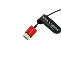 China Alvin's Cables 8K 2.1 HDMI Cable Micro HDMI To HDMI Cable Ultra Thin 48Gbps High Speed For Atomos-Ninja-V 4K-60P Record for sale