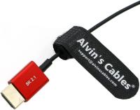 China Alvin's Cables 8K HDMI 2.1 Cable 48Gbps High Speed Ultra Thin HDMI Cable For Atomos Ninja-V 4K-60P 6K-Record, Z-CAM for sale