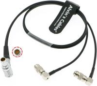 China Alvin's Cables Timecode Input Output Cable For ARRI Alexa Sound Devices Atomos Ultrasync One 5 Pin To Dual DIN Timecode for sale