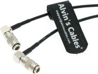 China Alvin's Cables Timecode Input Output Cable For ARRI Alexa Sound Devices Atomos Ultrasync One 5 Pin To Dual DIN Timecode for sale