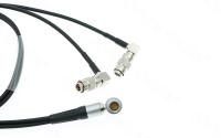 China Alvin's Cables Timecode Input Output Cable For ARRI Alexa Sound Devices Atomos Ultrasync One 5 Pin To Dual DIN Timecode for sale