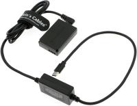 China Alvin's Cables Type-C PD To LP-EL12 Dummy Battery Power Cable For Canon EOS M M2 M10 M50 M100 M200 DSLR Cameras for sale