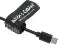 China Alvin's Cables Type-C PD To LP-EL12 Dummy Battery Power Cable For Canon EOS M M2 M10 M50 M100 M200 DSLR Cameras for sale