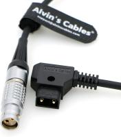 China Alvin's Cables 2B 2 Pin Female To D Tap Power Cable For RIEGL VZ-400i 3D Laser Scanning System 60cm/23.6inches for sale