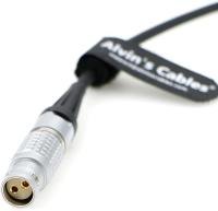 China Alvin's Cables 2B 2 Pin Female To D Tap Power Cable For RIEGL VZ-400i 3D Laser Scanning System 60cm/23.6inches for sale