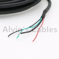 China 4 Pin Hirose Male HR10A-7P-4P to Open End Shield Cable for Camera Sound Devices for sale