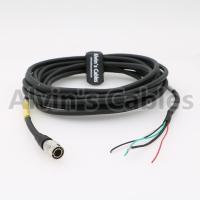 China 4 Pin Hirose Male HR10A-7P-4P to Open End Shield Cable for Camera Sound Devices for sale