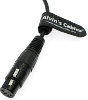 China Alvin's Cables Power Cable for Sony Venice F55 SXS Camera for Steadicam M1 M2 Sled 2B 3 Pin Male to XLR 4 Pin Female 12V for sale