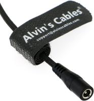 China Alvin's Cables BMPCC Power Cable DC Female To 2 Pin Female Cable For Blackmagic Pocket Cinema Camera 4K| 6K 15CM| 5.9in for sale