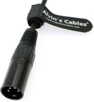 China Alvin's Cables XLR 4 Pin Male To XLR 4 Pin Female Power Cable For Sony Venice|F55|SXS Camera, For Canon C300 Mkiii|C500 for sale