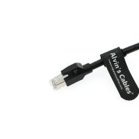 China Alvin's Cables GigE Cat 6 S/STP DrC With RJ45 Right Angle Locking Screws Data Cable For Basler Cameras 3M|9.84ft for sale