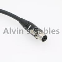 China RED Camera Arri Power Cable TV Logie Monitor Power Cable XLR Mini 4 Pin Female To XLR 4 Pin Male for sale