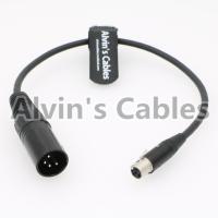 China RED Camera Arri Power Cable TV Logie Monitor Power Cable XLR Mini 4 Pin Female To XLR 4 Pin Male for sale