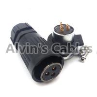 China High Performance Industrial Power Connectors , Led Cable Connectors Bayonet Coupling for sale