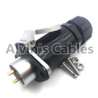China High Performance Industrial Power Connectors , Led Cable Connectors Bayonet Coupling for sale