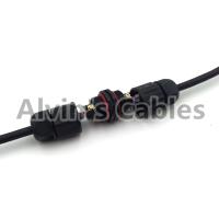 China LLT-L20 IP67 3 Pin Waterproof Cable Connector Video Cable Connectors Premium Quality for sale