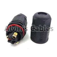 China LLT-L20 IP67 3 Pin Waterproof Cable Connector Video Cable Connectors Premium Quality for sale