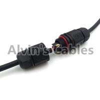 China LLT-L20 IP67 3 Pin Waterproof Cable Connector Video Cable Connectors Premium Quality for sale