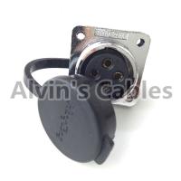 China WS20 4 Pin Power Plastic Electrical Connectors Rated Current 25A Compact Structure for sale