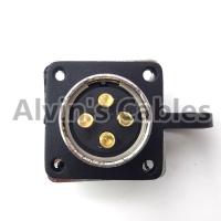 China WS20 4 Pin Power Plastic Electrical Connectors Rated Current 25A Compact Structure for sale
