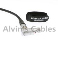 China Arri Alexa Mini Cable For Camera Video Camera Power Cable XLR 4 Pin Female To 8 Pin Right Angle for sale