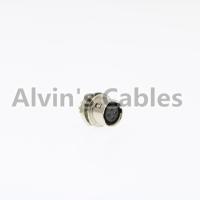 China Straight Panel Mount Circular Connector HR10A-7R-4S Hirose 4 Pin Female for sale