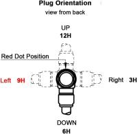 China Fischer 3 Pin Male Right Angle Connector S102 For ARRI Alexa / RED DSMC2 For Sony Venice RS 3 Pin Plug 9 O'Clock for sale