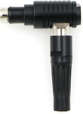 China Fischer 3 Pin Male Connector RS 3 Pin Plug S102 For ARRI Alexa/Sony Venice/RED DSMC2 Right Angle 12 O'Clock for sale