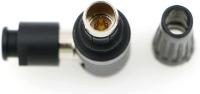 China Fischer 3 Pin Male Connector RS 3 Pin Plug S102 For ARRI Alexa/Sony Venice/RED DSMC2 Right Angle 12 O'Clock for sale