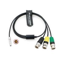China Alvin's Cables RED DSMC2 Camera Sync Cable 00B 4 Pin To 3BNC For Timecode Genlock Trigger 60CM 23.6inches for sale