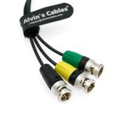 China Alvin's Cables RED DSMC2 Camera Sync Cable 00B 4 Pin To 3BNC For Timecode Genlock Trigger 60CM 23.6inches for sale