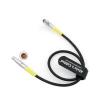 China ARRI UDM to RIA-1 Serial Cable for ARRI Alexa 35/RIA-1 Right Angle 4 Pin Female to Straight 4 Pin Male Cable 50cm for sale
