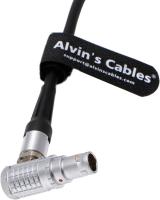 China Alvin's Cables Preston 1227 Y Cable 14-Pin Male Power Cord For Digital Micro Force Lens DM1/DM2/DM5 Motor for sale