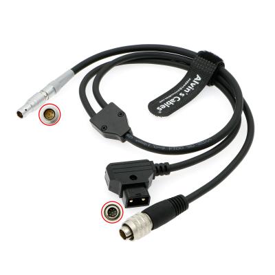 China CAM 7 Pin To Hirose 8 Pin + D-Tap Cable For ARRI RIA-1/Cforce RF Motor For Sony F5/F55/Venice Remote for sale