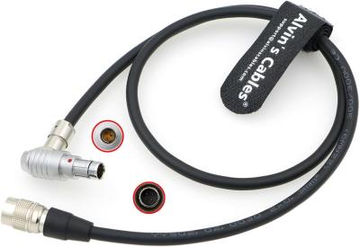 China Run Stop Cable For ARRI Alexa/RED V-Raptor Camera From RT Motion MDR Hirose 4 Pin Male To Fischer 3 Pin Male 60cm for sale
