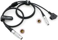 China Power Control Y Cable For Preston Digital Microforce 14 Pin Male To D Tap And 7 Pin Male Motor Cable 1M Alvin's Cables for sale