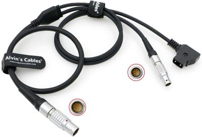China Power Control Y Cable For Preston Digital Microforce 14 Pin Male To D Tap And 7 Pin Male Motor Cable 1M Alvin's Cables for sale