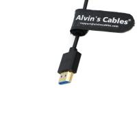 China 8K 2.1 HDMI Cable High Speed For Atomos Ninja V Monitor Straight To Down Angle HDMI Cord For Z CAM E2/Sony FS5/FS7 for sale