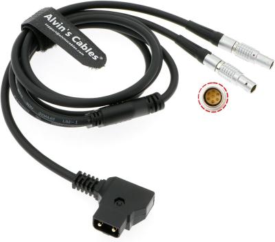 China Nucleus-M Motor Power Y Cable For Tilta D Tap To Two 7 Pin Male Cable 1M 39.4 Inches for sale
