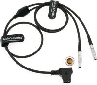 China Nucleus-M Motor Power Y Cable For Tilta D Tap To Two 7 Pin Male Cable 1M 39.4 Inches for sale