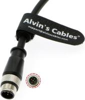 China M12 A-Code 5 Pin Male To Female Aviation Sensor Connector Industrial Shielded Cable For Sensor Devices Network 2M/6.5Ft for sale