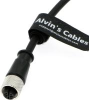 China M12 A-Code 5 Pin Male To Female Aviation Sensor Connector Industrial Shielded Cable For Sensor Devices Network 2M/6.5Ft for sale