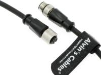 China M12 A-Code 5 Pin Male To Female Aviation Sensor Connector Industrial Shielded Cable For Sensor Devices Network 2M/6.5Ft for sale