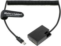 China LP-E17 Dummy Battery To USB-C PD Power Cable Coiled Power Adapter For Canon EOS R8 R10 RP 200D 750D 760D 800D 77D 9000D for sale