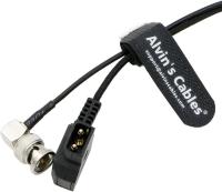 China Combination Power Cable For Zacuto Kameleon Pro EVF Rotatable 4 Pin To D - Tap Power Cable With BNC To BNC SDI Coaxial for sale