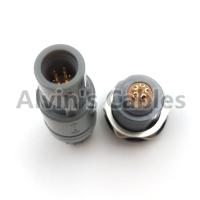 China Plastic LEMO 5 Pin Connector Plug And Socket Connector Power Cord Medical Accessories for sale