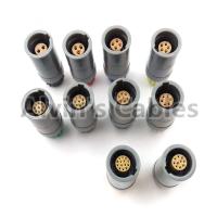 China Plastic Lemo 8 Pin Plug PRG.M.8.PLLC39A Compatible Lemo Connector 8 Pin Male P Series for sale