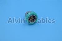 China LEMO 1 P Plastic 6 Pin Connector Disposable Oxygen Probe Plug Connector Self Locking Plug In for sale